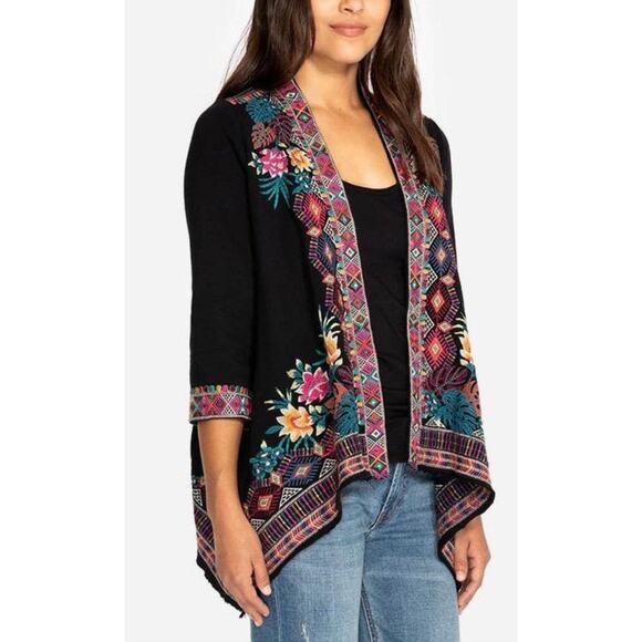 Johnny Was | Sweaters | Johnny Was Quinn Draped Cardigan Sweater Womens ...